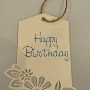 Personalized Card Stock Gift Tag – Custom 'from' , 'to' for Any ...