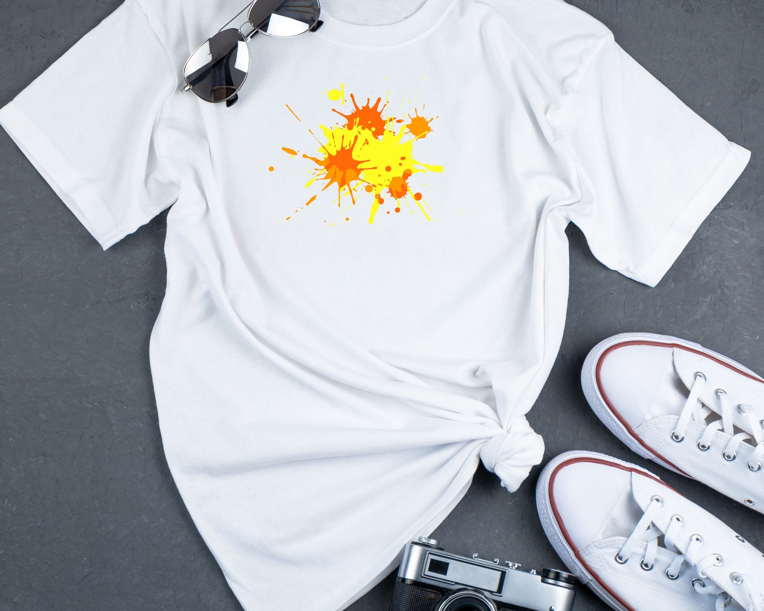 Paint Splatter SVG Bundle, Paint Splats Svg Files, Paint Svg, Ink ...