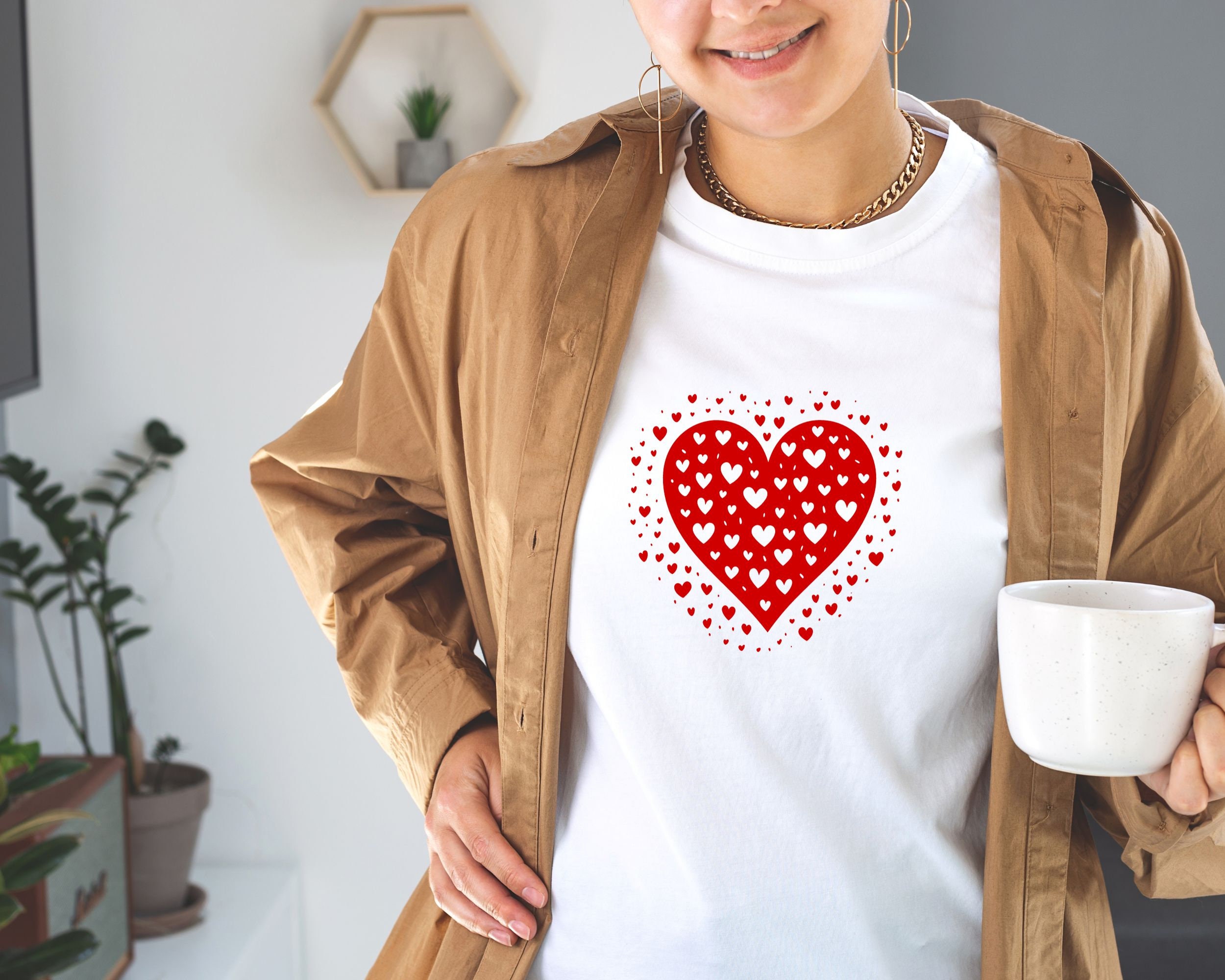 Red Heart SVG, Valentine's Day Svg, Red Hearts Bundle, Love Svg, Heart ...