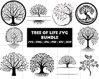 Tree Svg Bundle, Family Tree Svg Bundle, Tree Roots Svg, Our Roots SVG ...