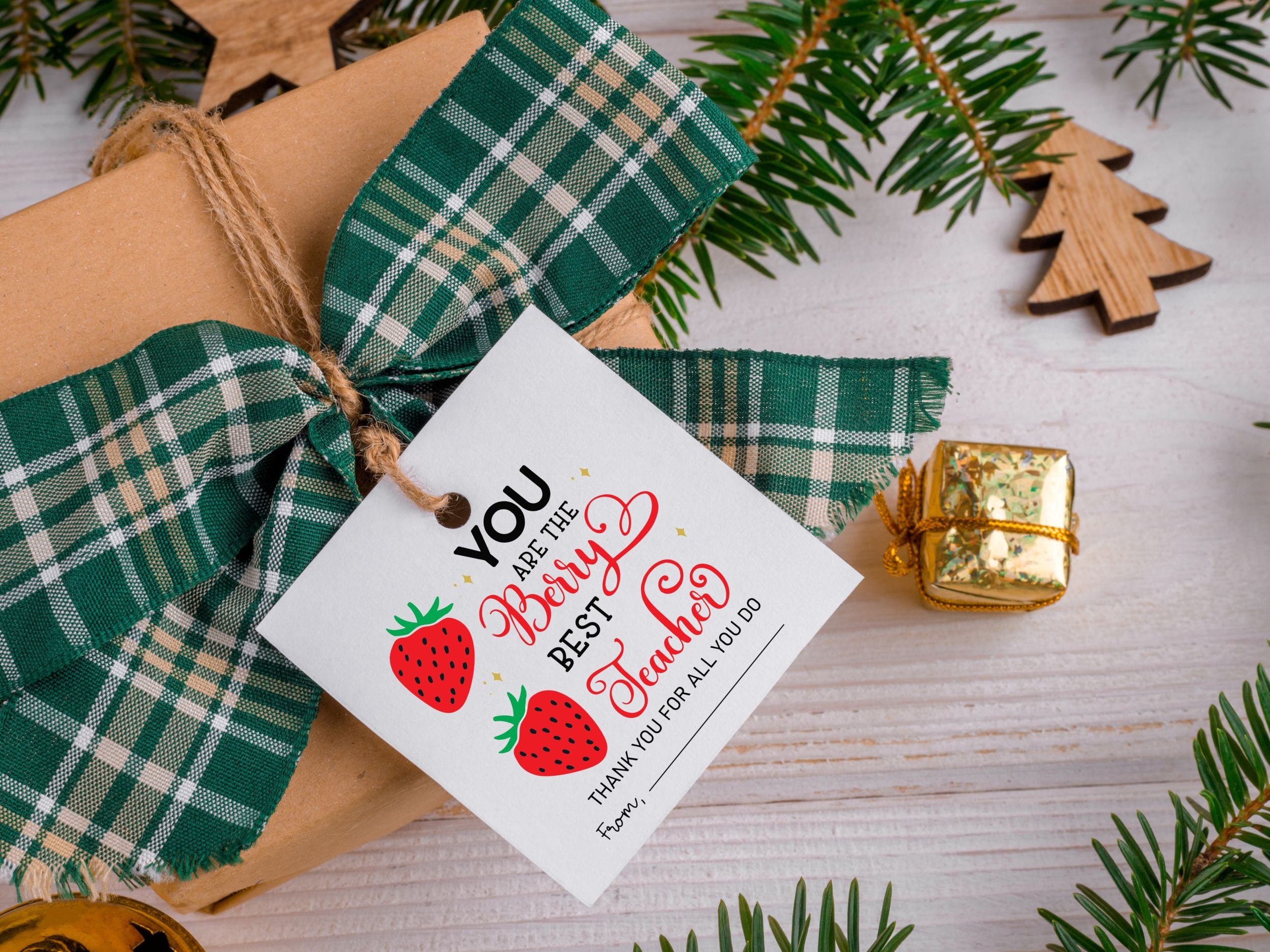 Teacher Appreciation Tags You Are the Berry Best Gift Tag Employee ...