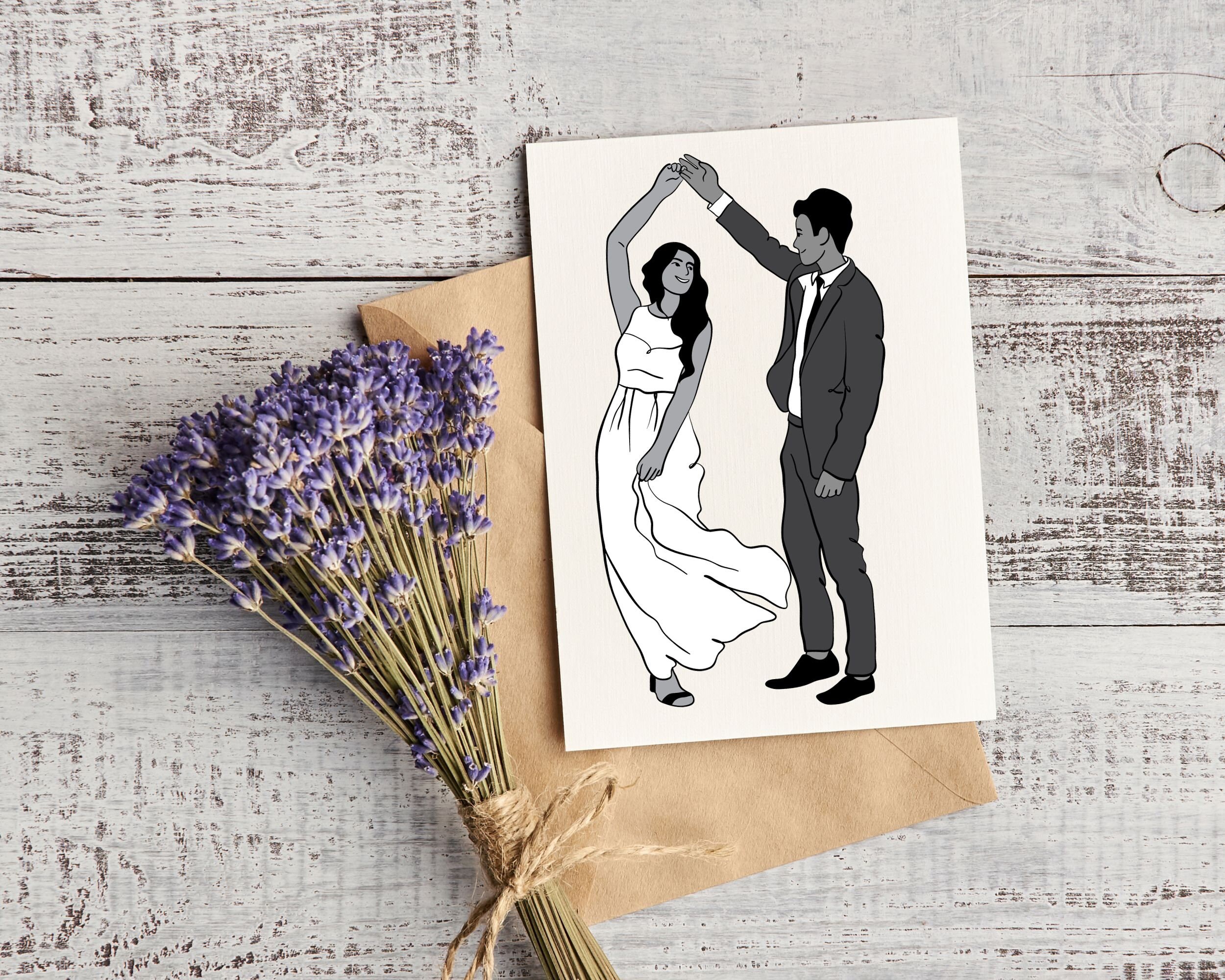 Wedding SVG Bride and Groom SVG Newlyweds Svg Married Couple SVG ...