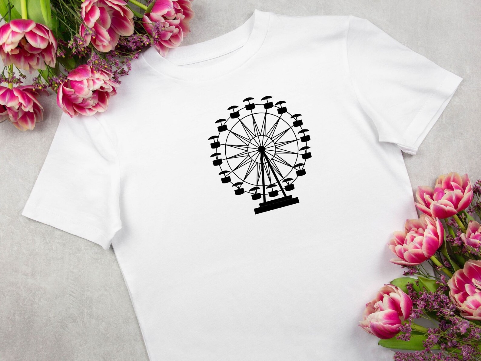 Ferris Wheel SVG Bundle, Ferris Wheel Dxf, Ferris Wheel Png, Ferris ...