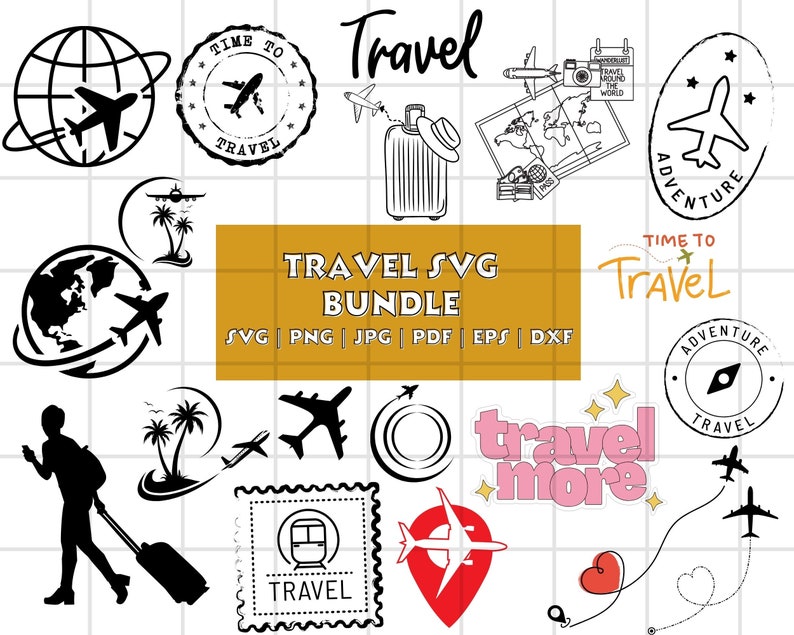 Travel SVG Bundle, Vacation SVG, Family Vacation SVG, Family Trip Svg ...