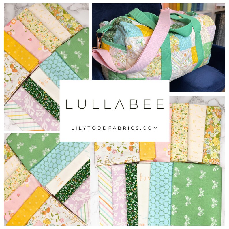 Lullabee Fat Quarter Bundle - Art Gallery Fabrics - Patty Basemi - Etsy