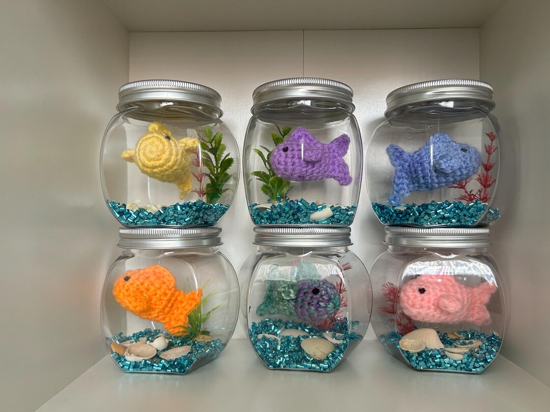 Crochet Adopt a Fish finished Product - Etsy