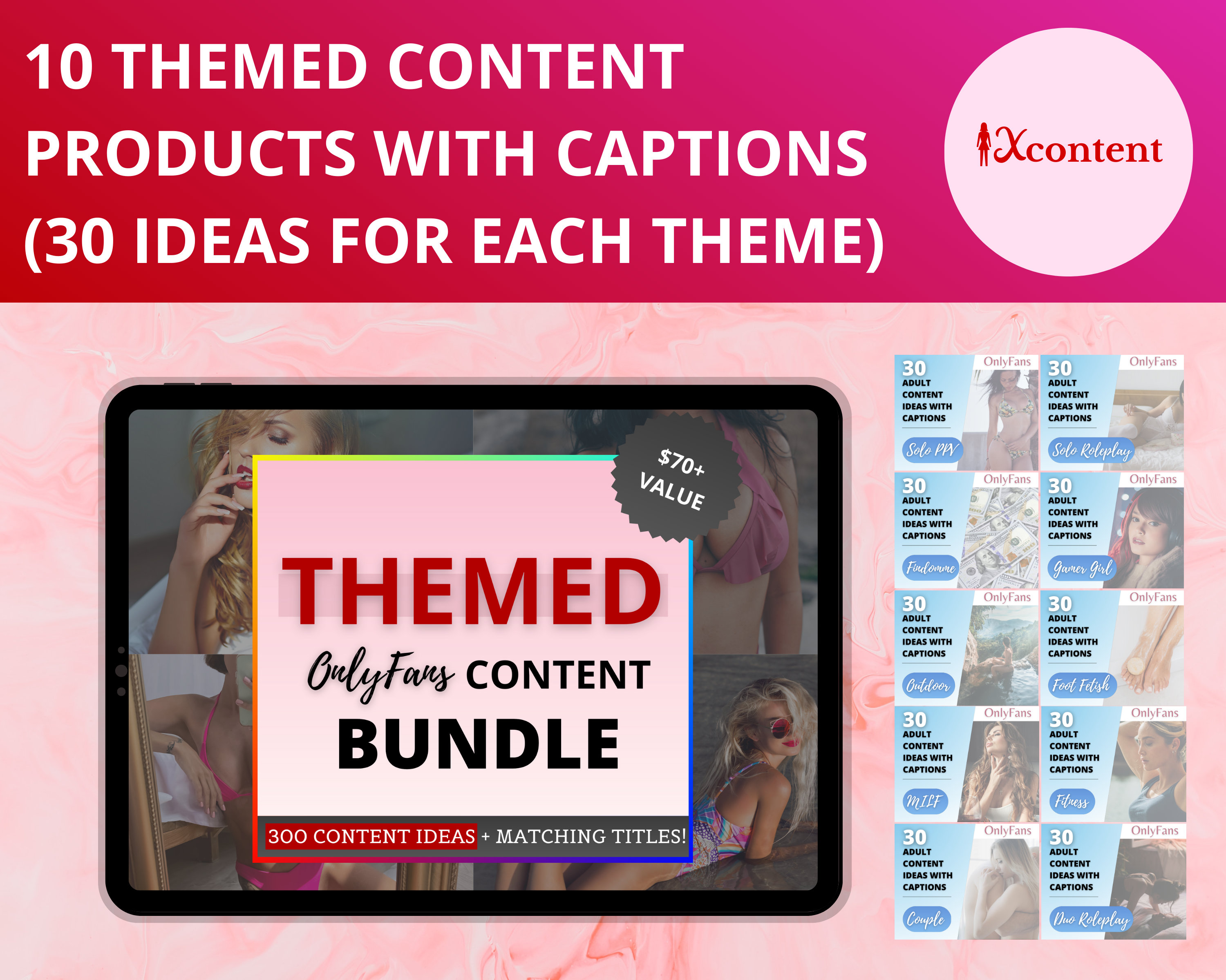 Onlyfans Complete Creator Bundle, 42 Only Fans Content Products, Adult Industry Idea Planner ...