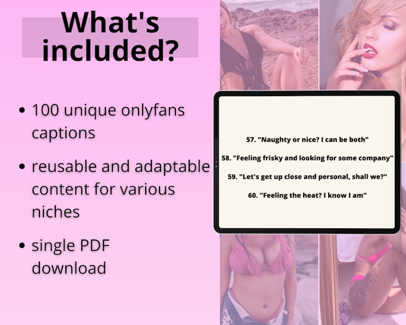 100 Onlyfans Flirty Captions, Only Fans Creator Content Title Idea Guide, Adult Industry Ideas ...