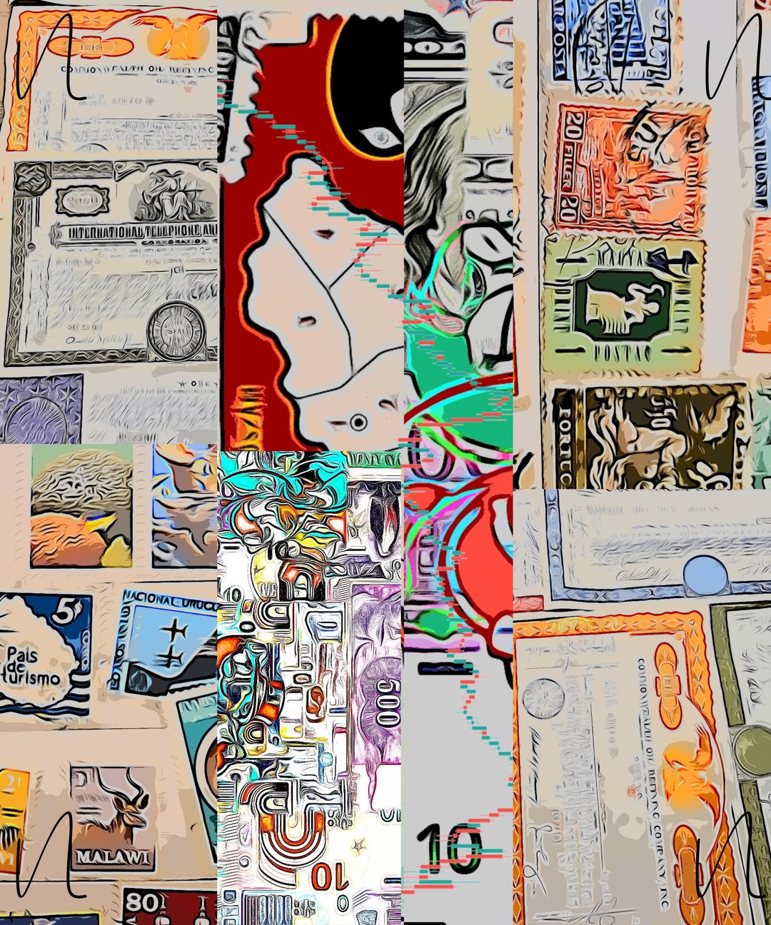 Pop Art Multi Art Contemporary Art Investments Pop Colorful Abstract ...