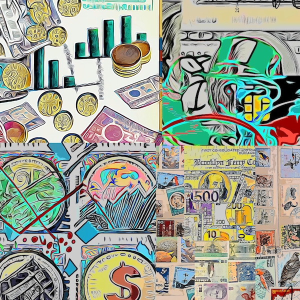 Financial Art - Etsy