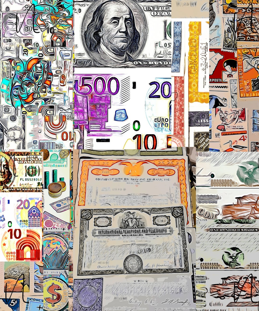 Art Finance Wall Decor Art of Trading Financial Pop Vintage Art Modern ...