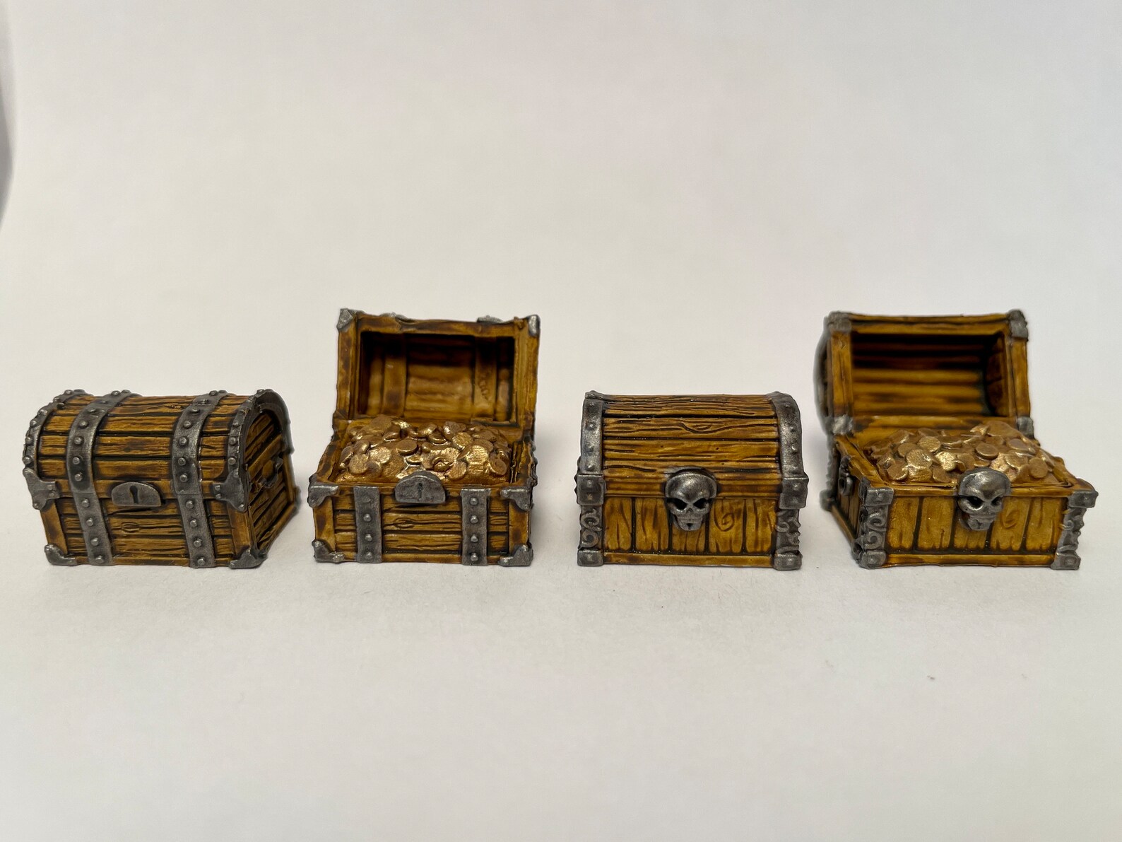 Treasure Chests Hand-painted Miniature Terrain Scenery Dungeon ...