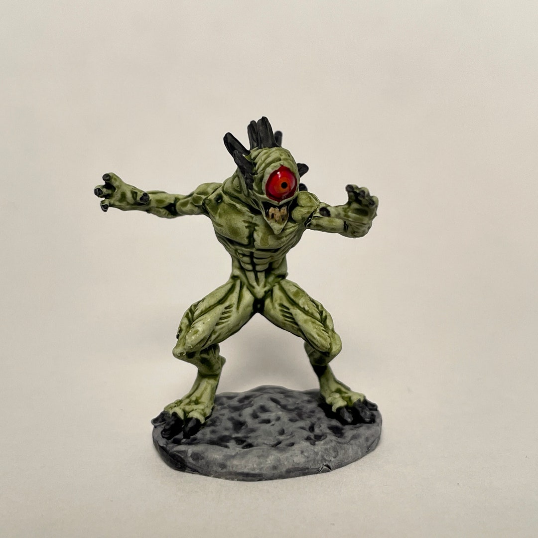 Nothic Monster Hand-painted Miniature / D&D Dnd Pathfinder Frostgrave ...
