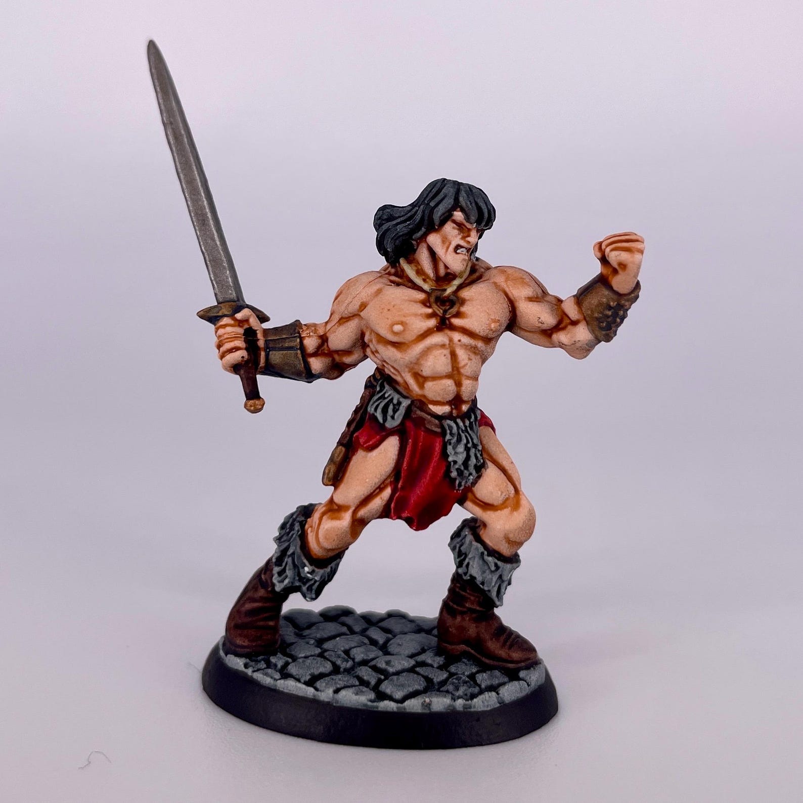 Barbarians, Hand-painted Miniatures for Tabletop Games Such as Dnd ...