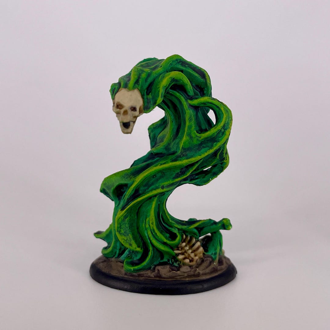 Demilich, Floating Skull Hand-painted Miniature for Tabletop Games Such ...