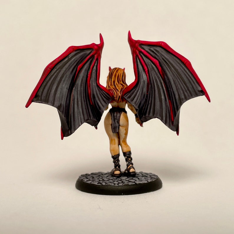 Succubus Devil or Demon Hand Painted Miniature / D&D Dnd Pathfinder ...