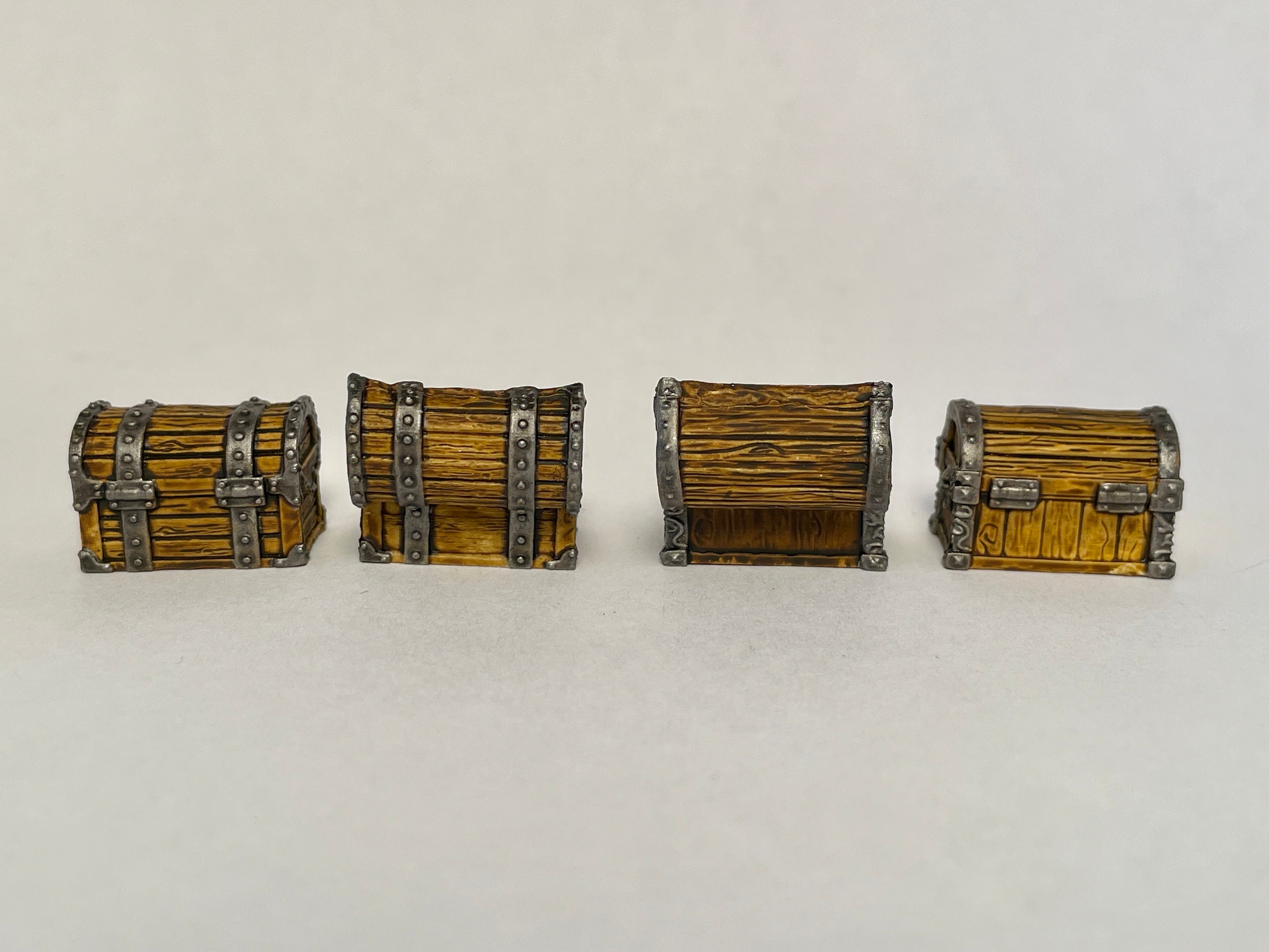 Treasure Chests Hand-painted Miniature Terrain Scenery Dungeon ...