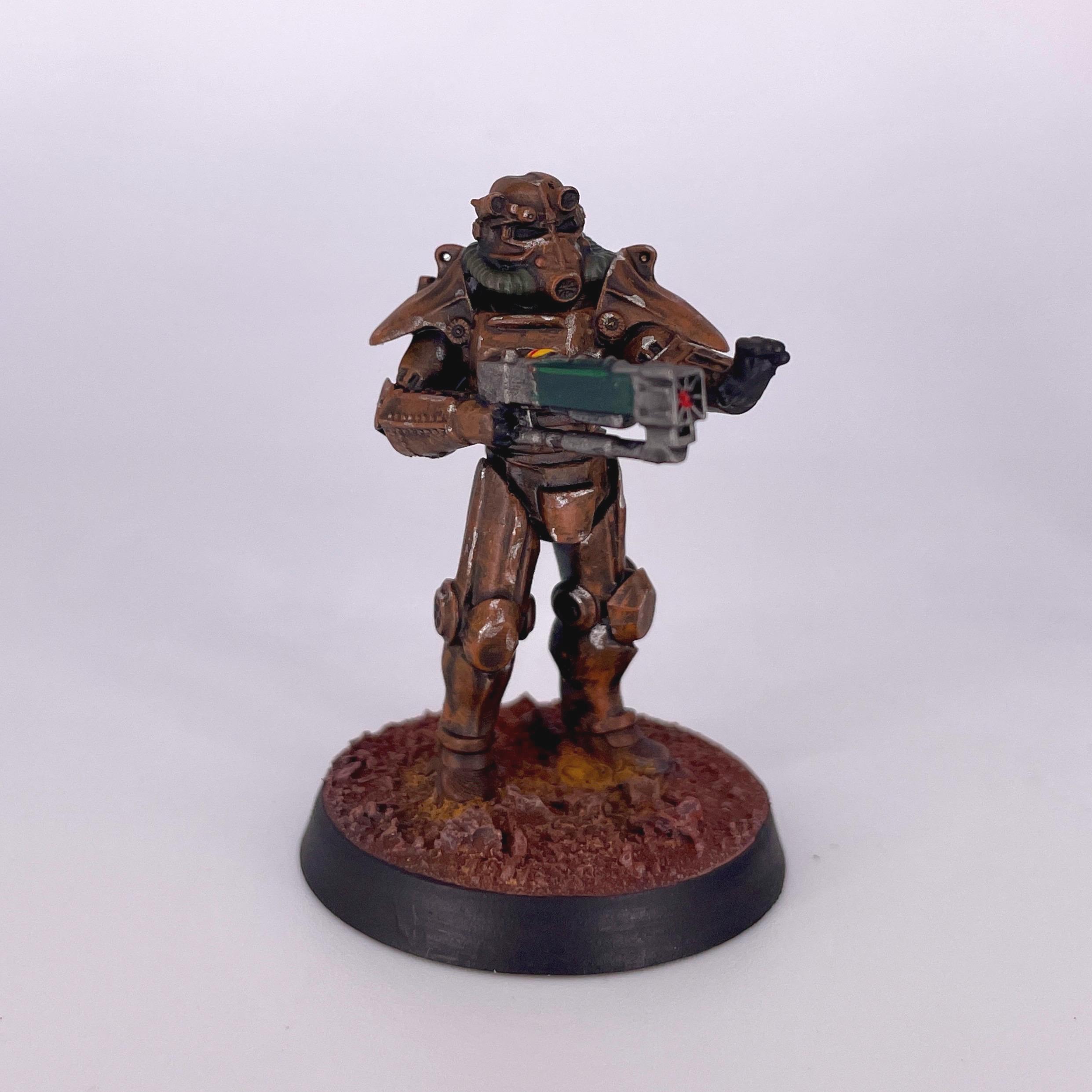 Fallout T45 Power Armor, Hand-painted Miniatures for Tabletop Games and Collectors - Etsy