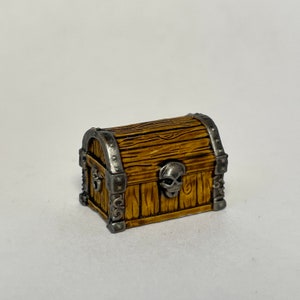 Treasure Chests, Hand-painted Miniature Loot Token Scenery for Tabletop ...