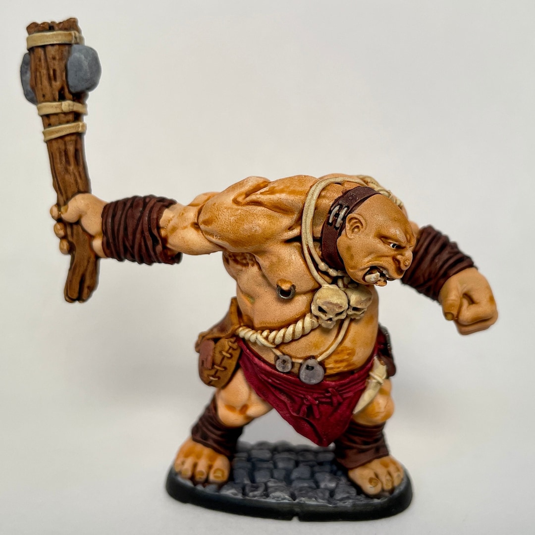 Ogre Troll or Giant Hand Painted Miniature / D&D Dnd Pathfinder ...