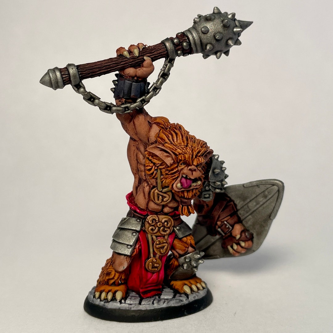 Bugbear Goblin Hobgoblin Chieftain Hand-painted Miniature / D&D Dnd ...