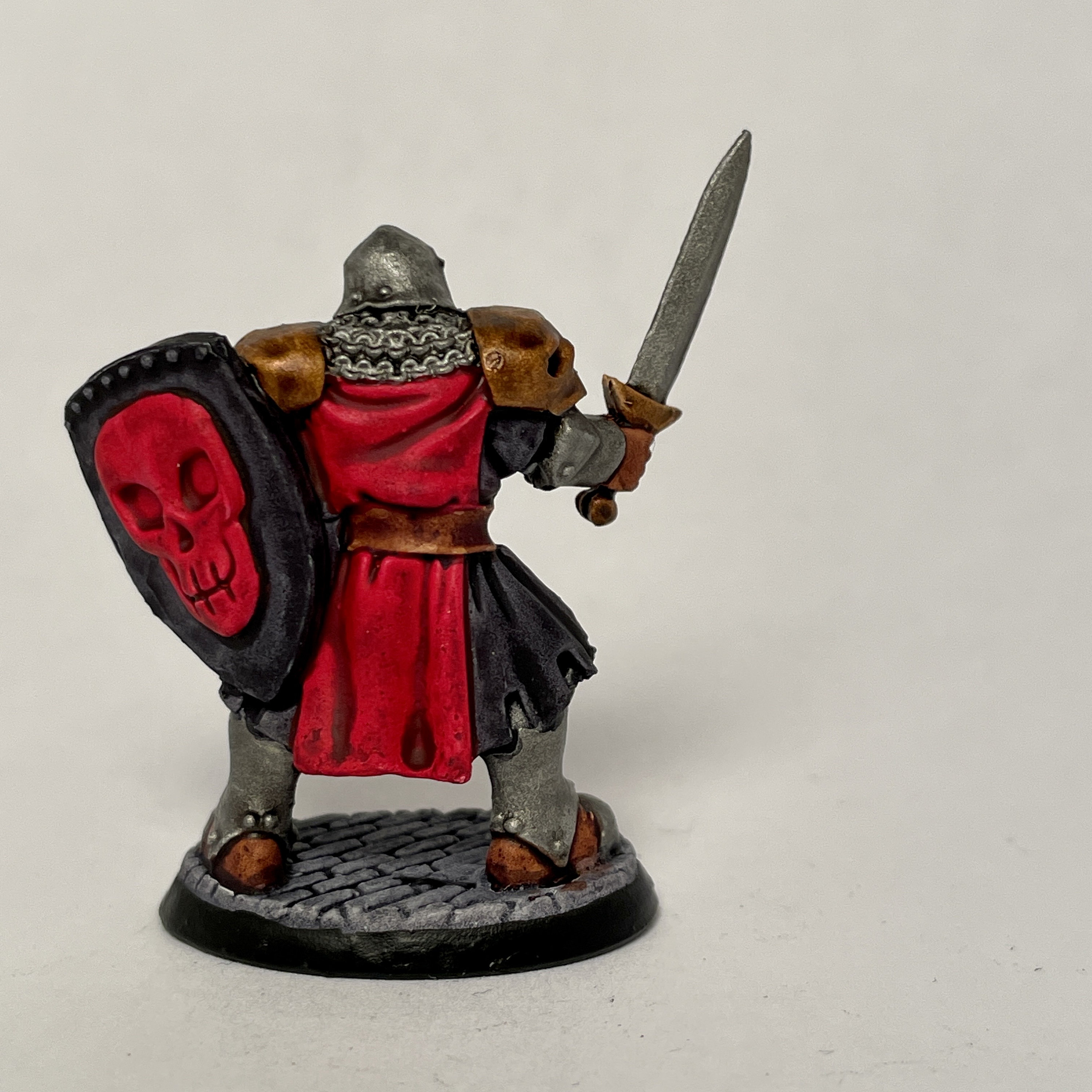 3 Men at Arms Town Guards Hand-painted Miniature / D&D Dnd Pathfinder ...