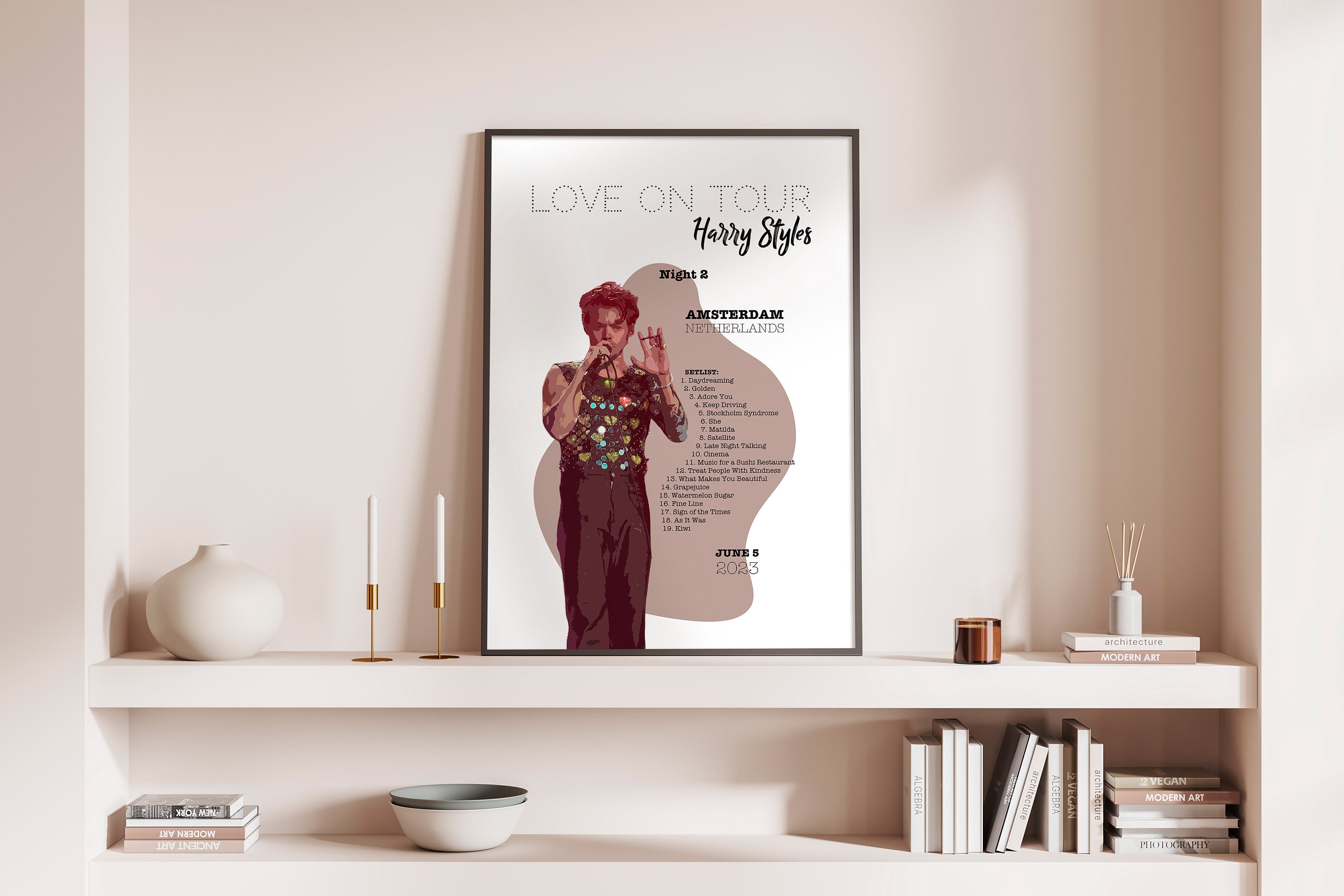 Harry Amsterdam 2023 | HSLOT Amsterdam | Love On Tour Poster ...