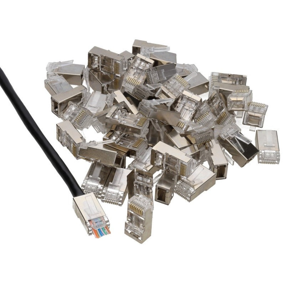 Crystal Head Connector Rj45 Ethernet Termination Plugs Cat5 - Etsy