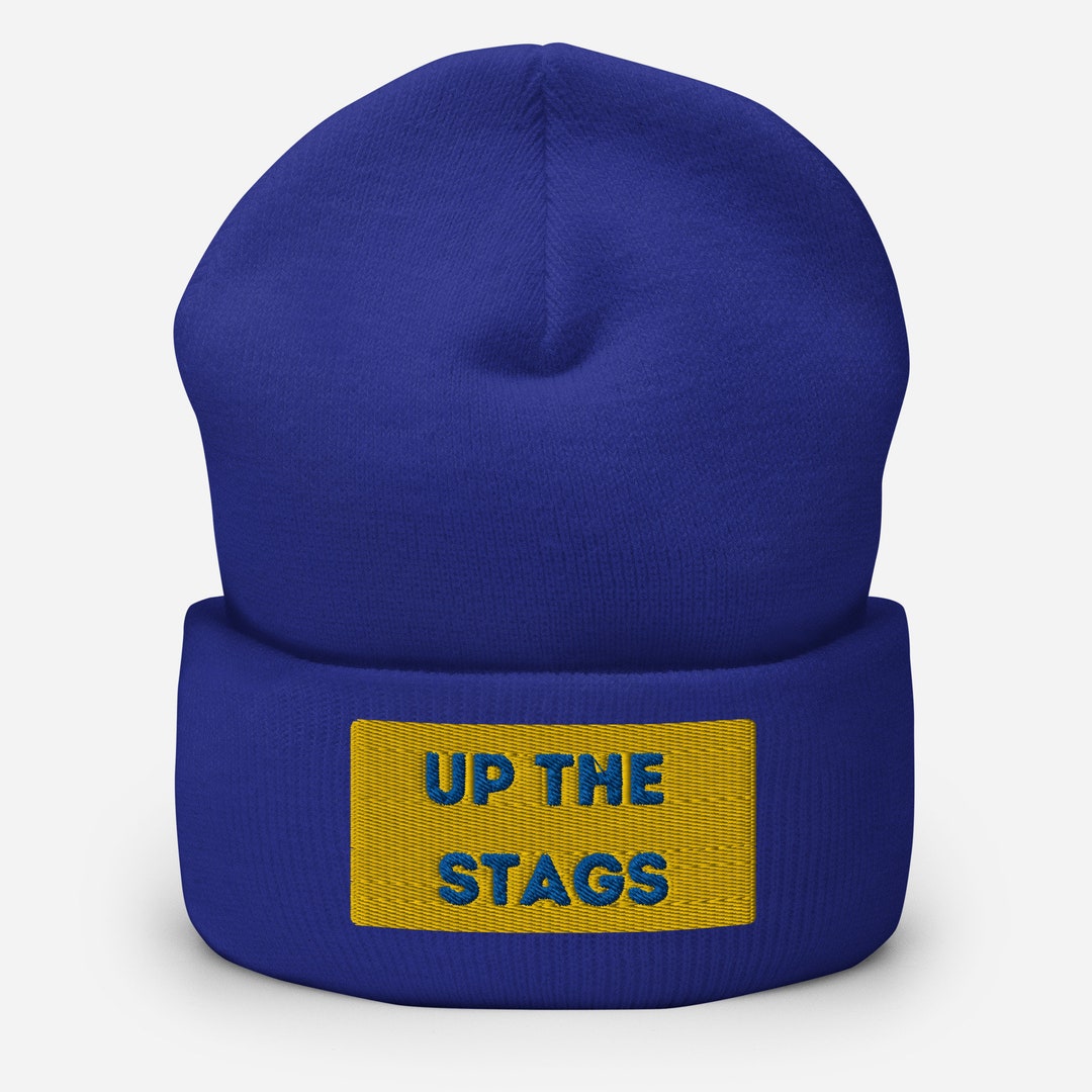 Up the Stags MTFC Mansfield Town FC Unisex Cuffed Beanie Hat - Etsy