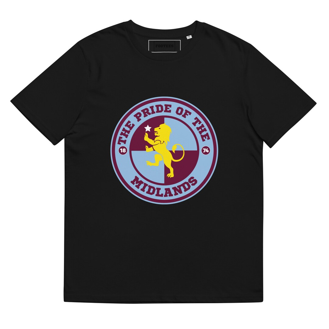The Pride of the Midlands AVFC Tee Unisex Aston Villa FC Football T ...