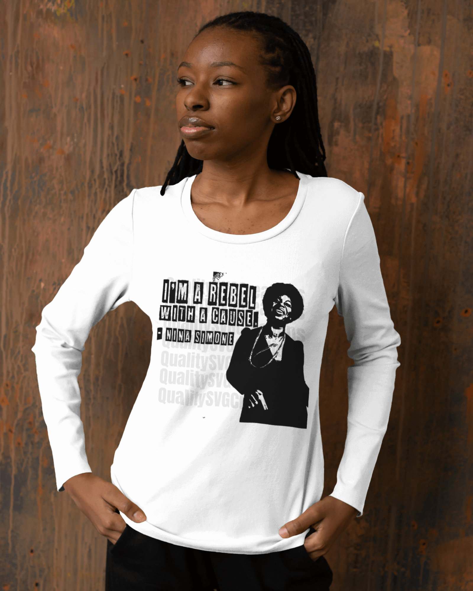 Black History Nina Simone SVG - Etsy