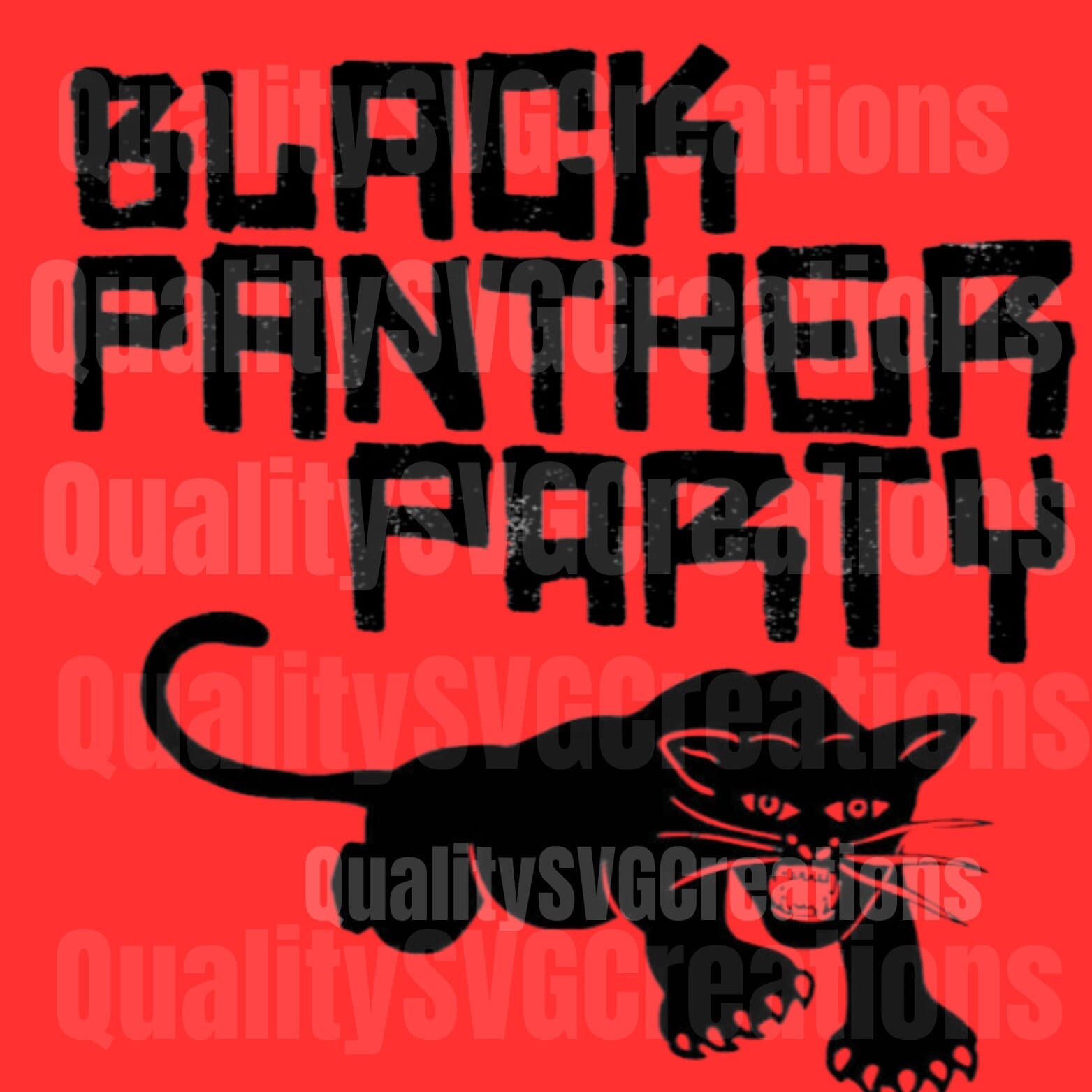 Black Panther SVG File - Etsy