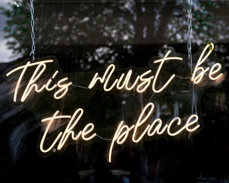 Custom Neon Sign Neon Sign Wedding Signs Name Neon Signs LED Neon Light ...