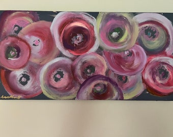 Original Rose Scratchboard Painting - Etsy