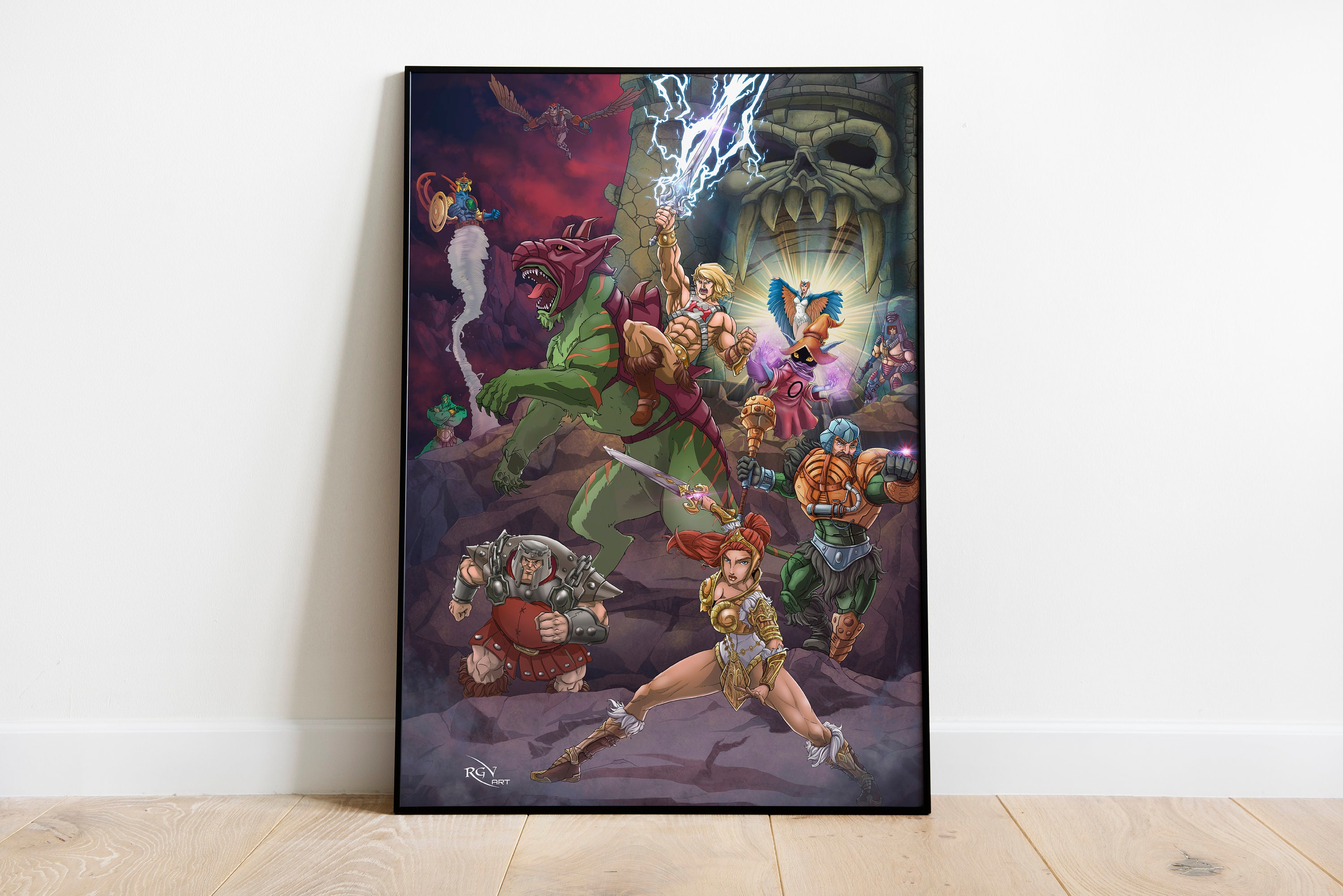 HE-MAN and the Master of the Universe - Etsy