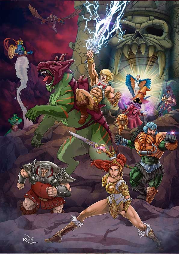 HE-MAN and the Master of the Universe - Etsy