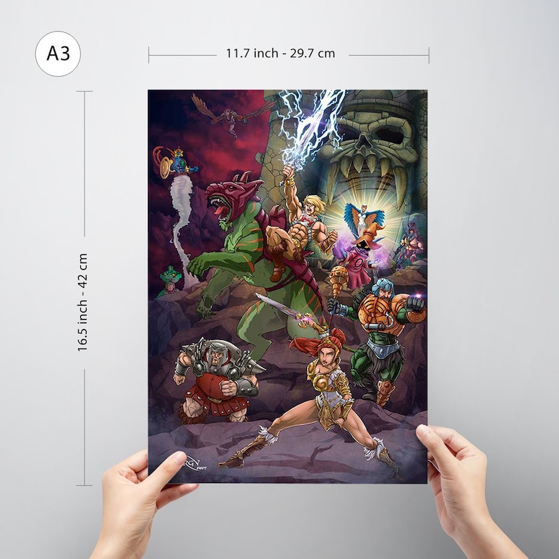 HE-MAN and the Master of the Universe - Etsy