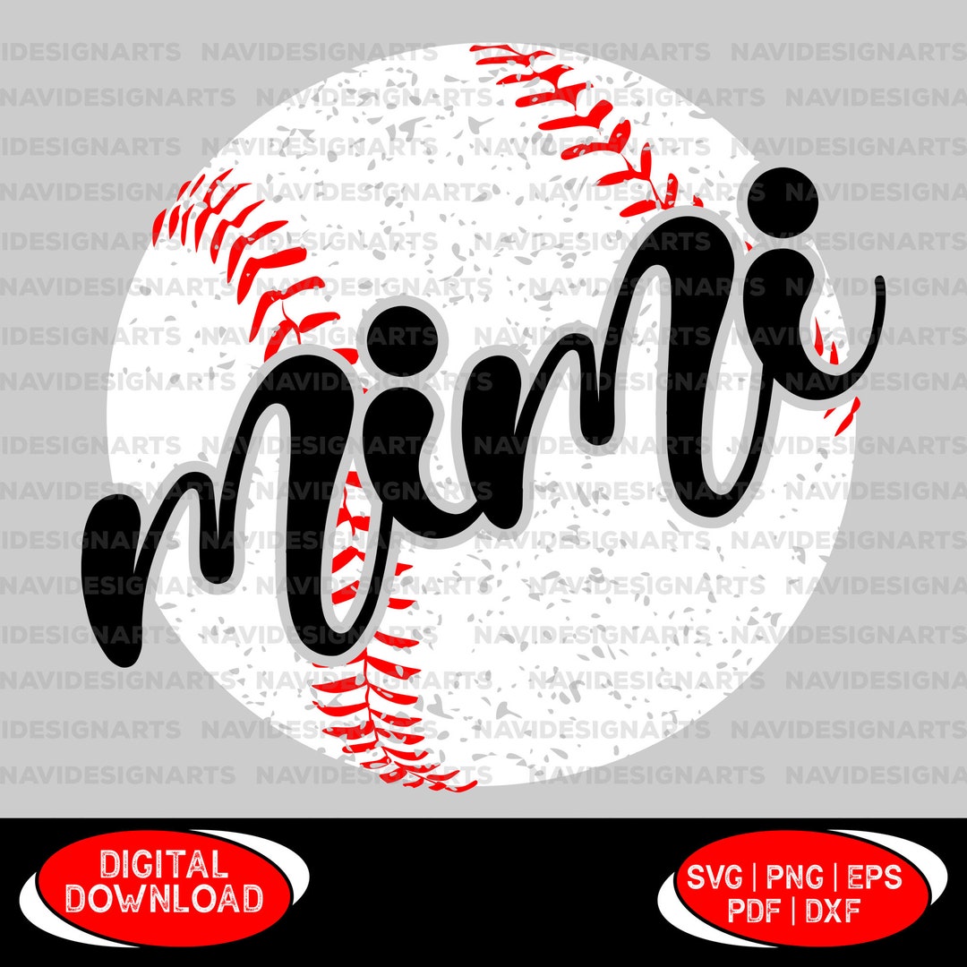 Baseball Mimi Svg Baseball Svg Baseball Grandma Svg - Etsy
