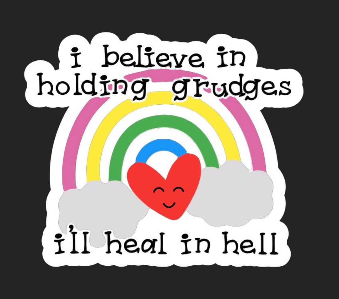 Grudge Sticker - Etsy