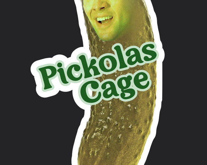 Pickolas Cage - Etsy