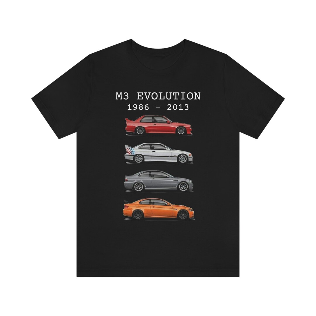 Short Sleeve Tee BMW M3 BMW M3 Evolution - Etsy