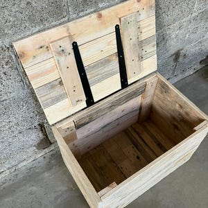 Rustic Storage Box. - Etsy UK