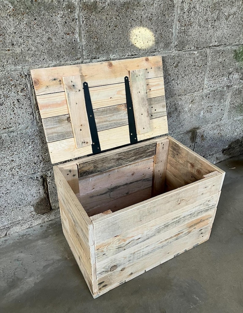 Rustic Storage Box. - Etsy UK