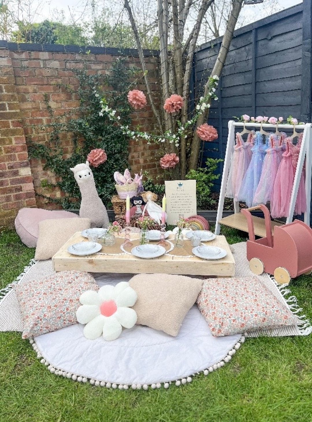 Rustic Picnic Table: Summer Party Table (various Sizes) - Etsy UK