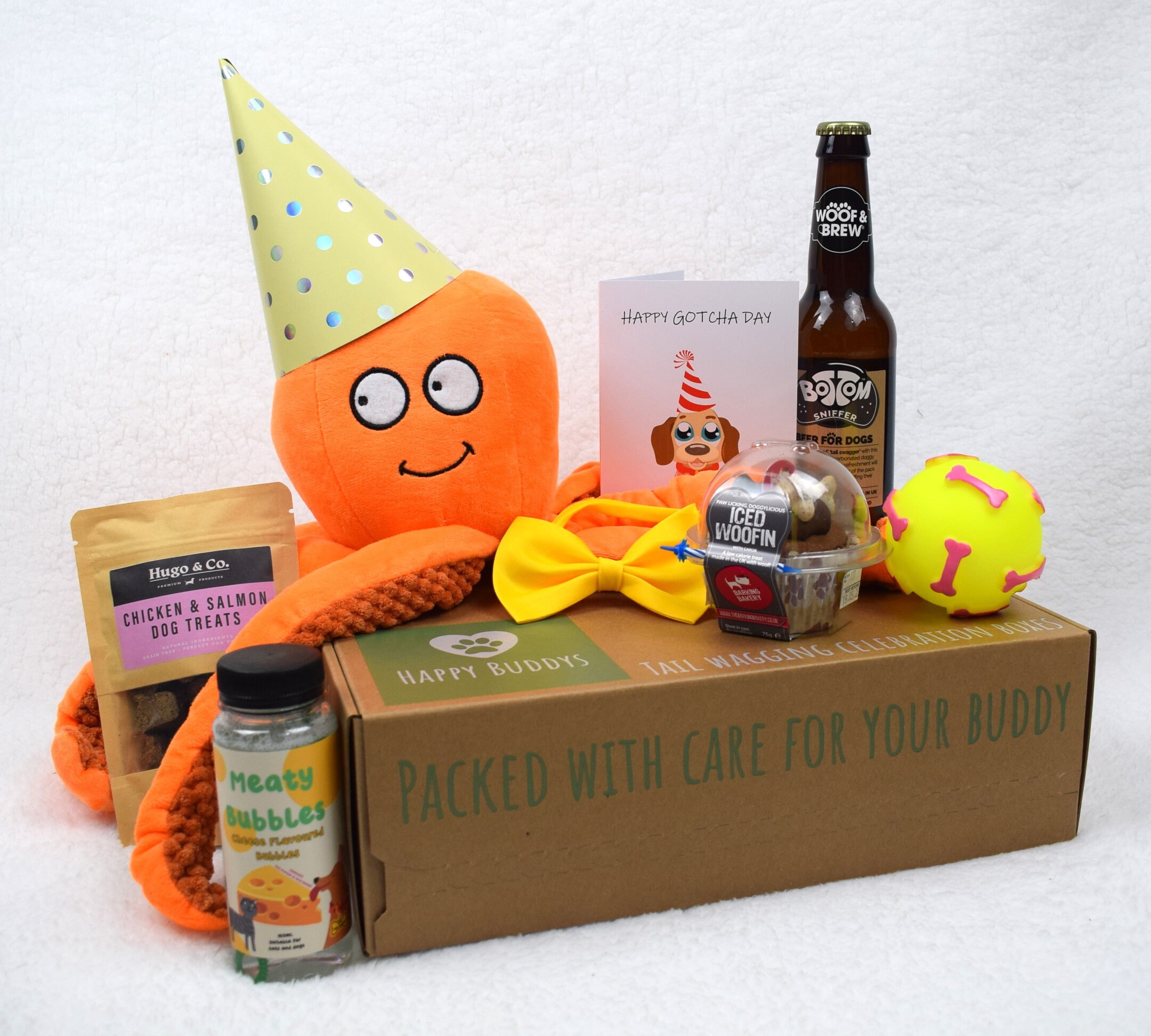 Luxury Dog Gotcha Box Boy dog Present Gift natural Grain Free Dog ...