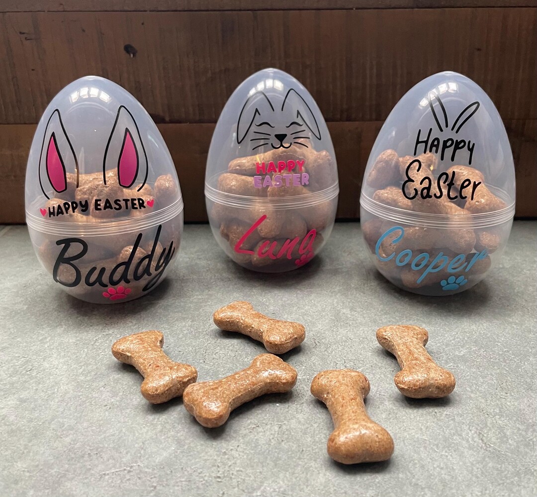 Dog Easter Egg Treat Gifts | Personalised Easter Dog Treat | Easter Dog ...