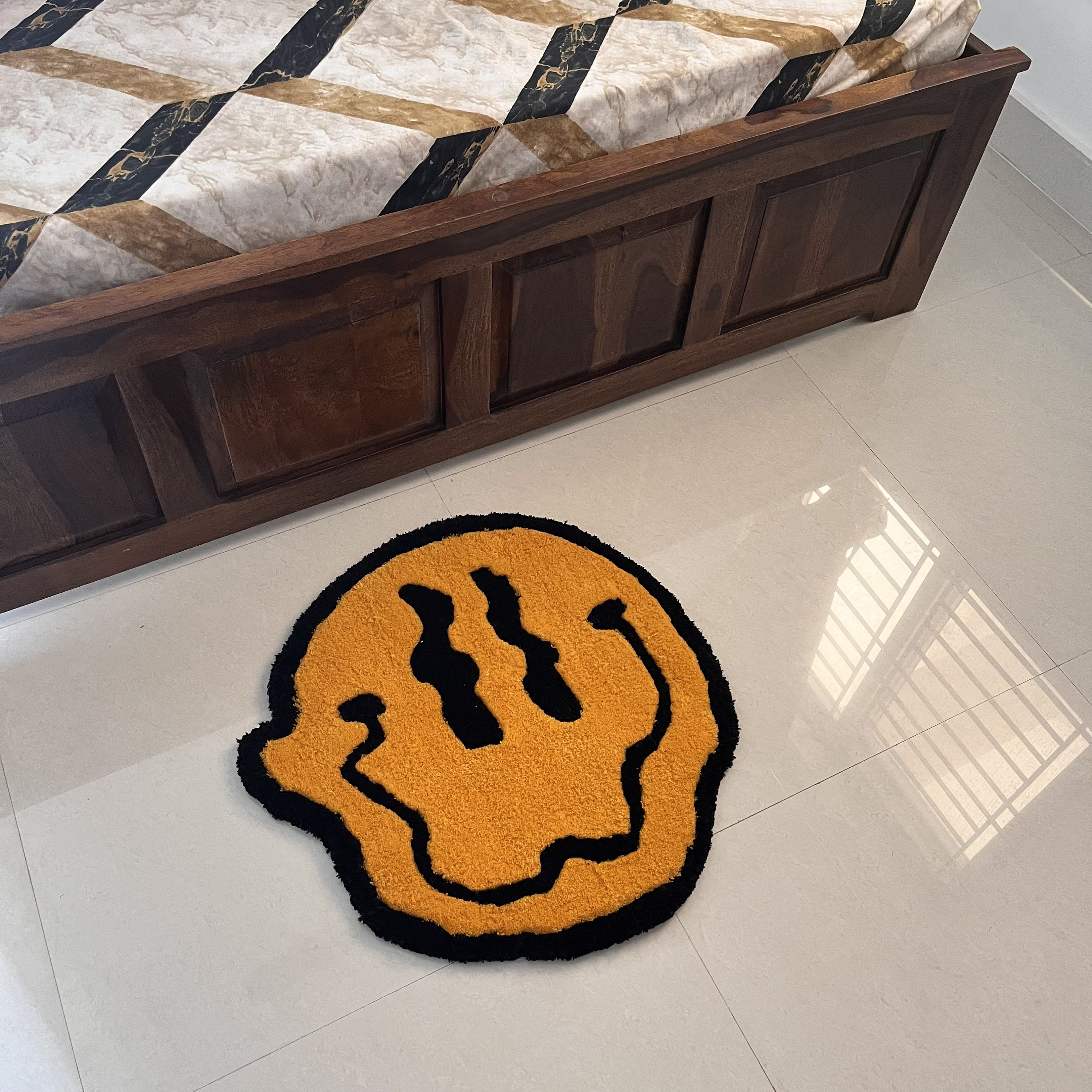 Smiley Rug Rugs for Bedroom Rugs for Living Room Quirky Rug Cool Home ...