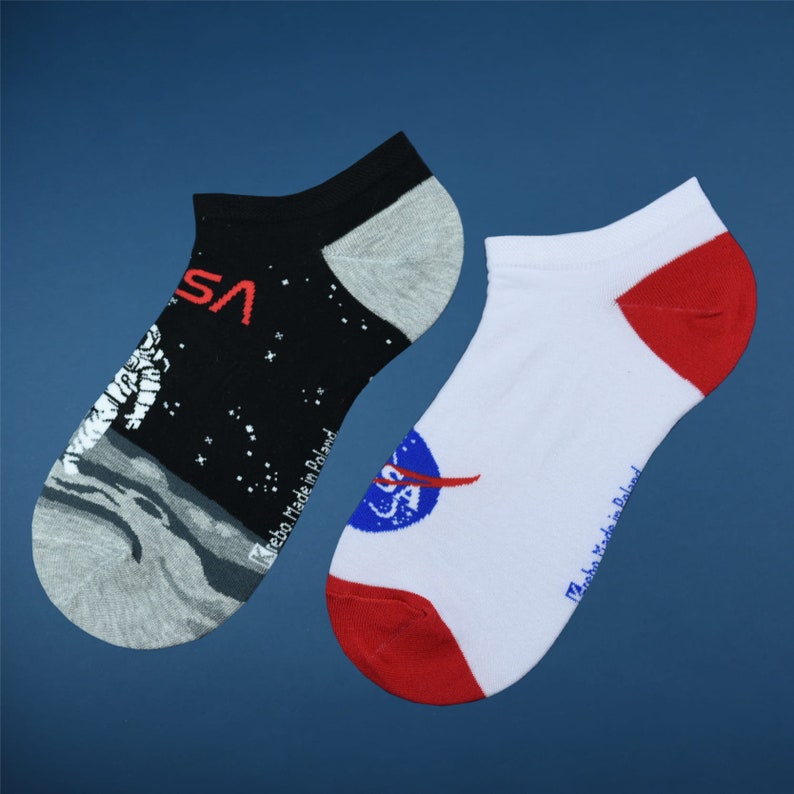 2 Pack NASA Astronaut Universe Space Socks, Socks, Funny Socks, Cozy, Crazy Socks, Colorful ...