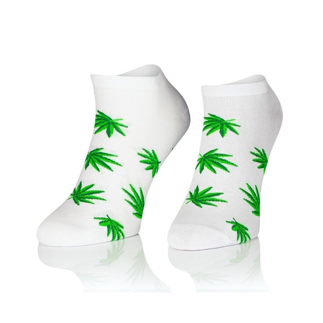 Leaf Joint Weed Marijuana Funny Unisex Socks, Socks, Birthday Socks ...
