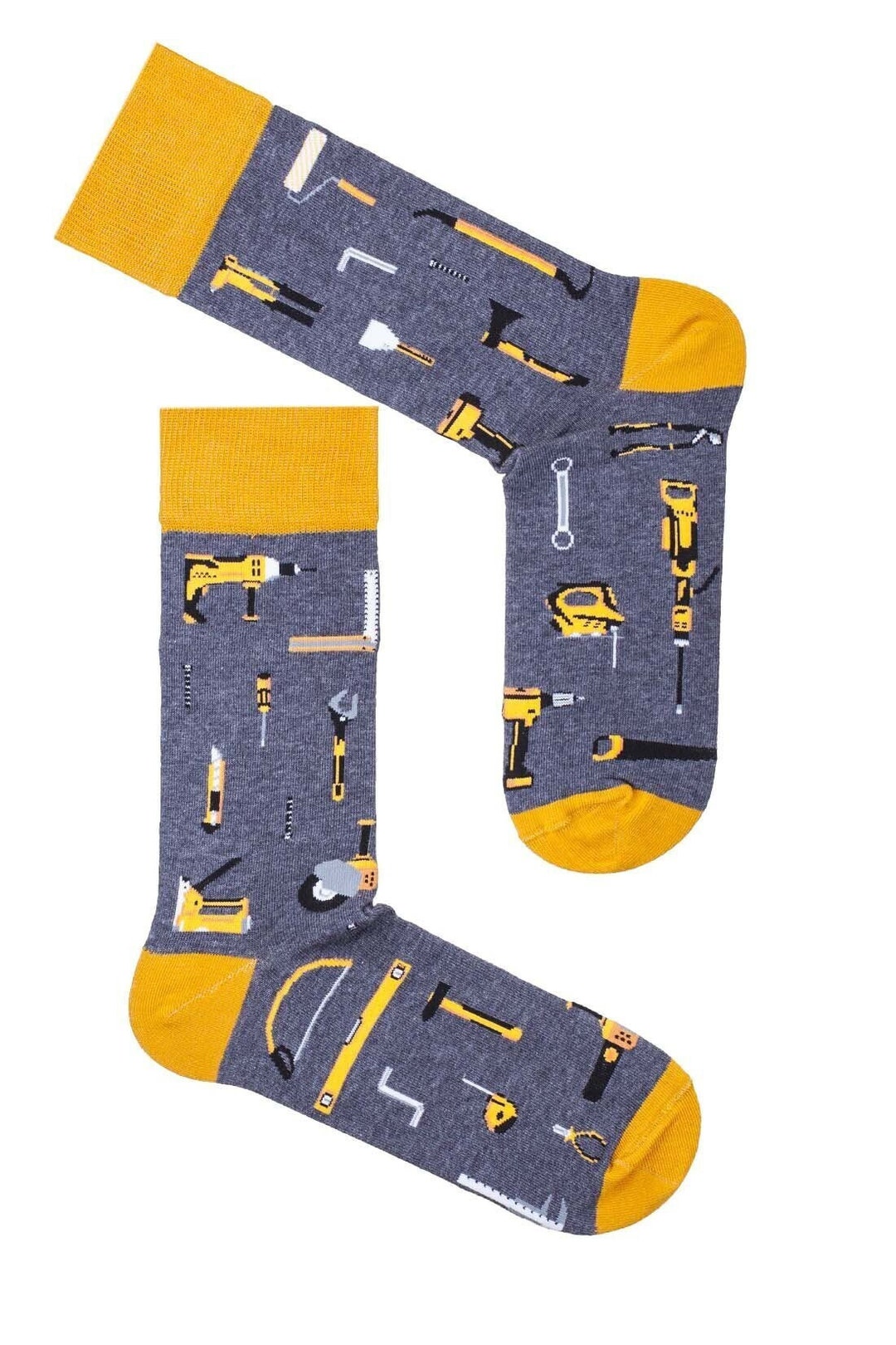 Tools Builder Garage Construction Mechanic Men Socks, Funny Socks ...